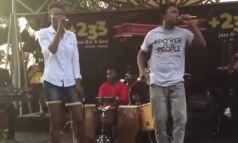 AJ Nelson and Wiyaala give Power To The People