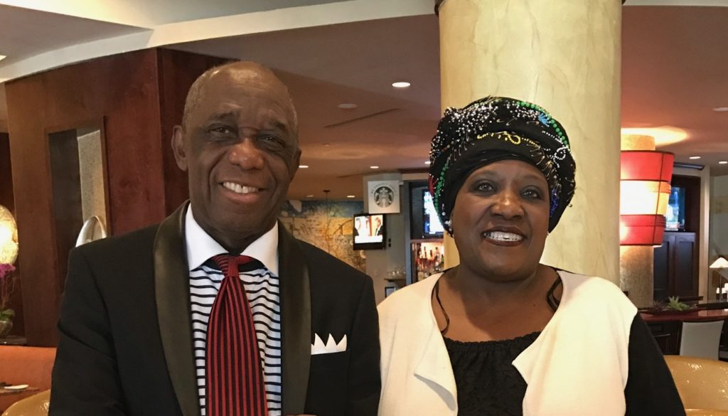 Thandi Tutu-Gxashe Honors Dr. Thomas Mensah, talks of Tutu Desk