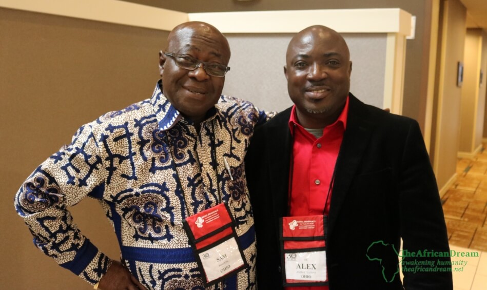 Mr. Sam Boateng (left) & Dr. Alexander Anim-Mensah - TheAfricanDream