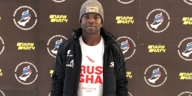 Ghana’s Skeleton Olympian Akwasi Frimpong Breaks Another Record ...