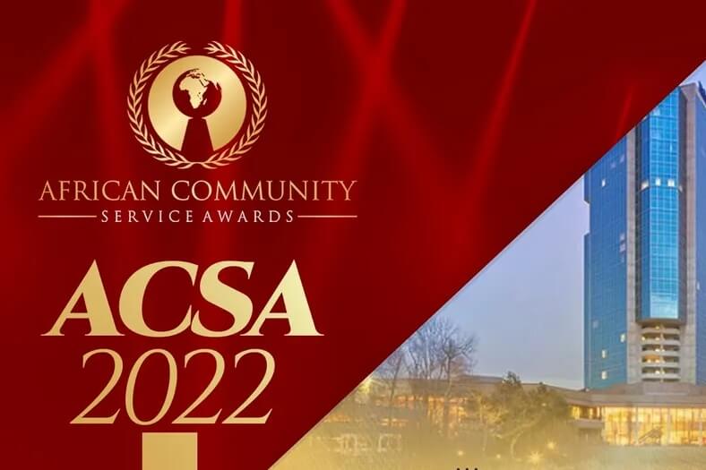 African Community Service Awards (ACSA) 2022 will Host in September ...