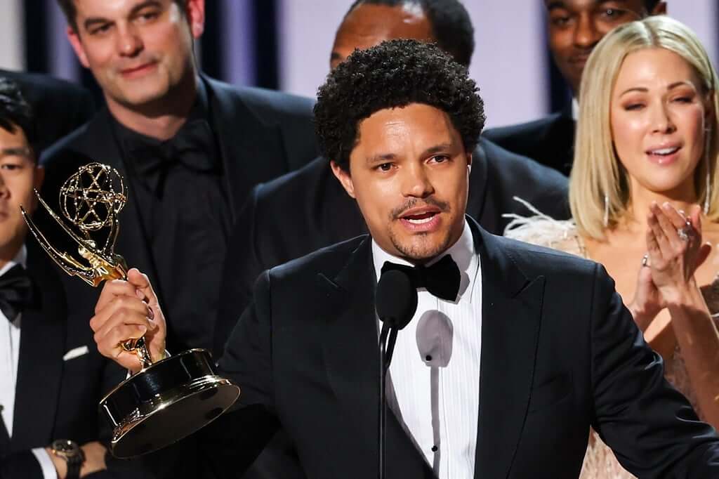 South African Trevor Noah makes history with Emmy win