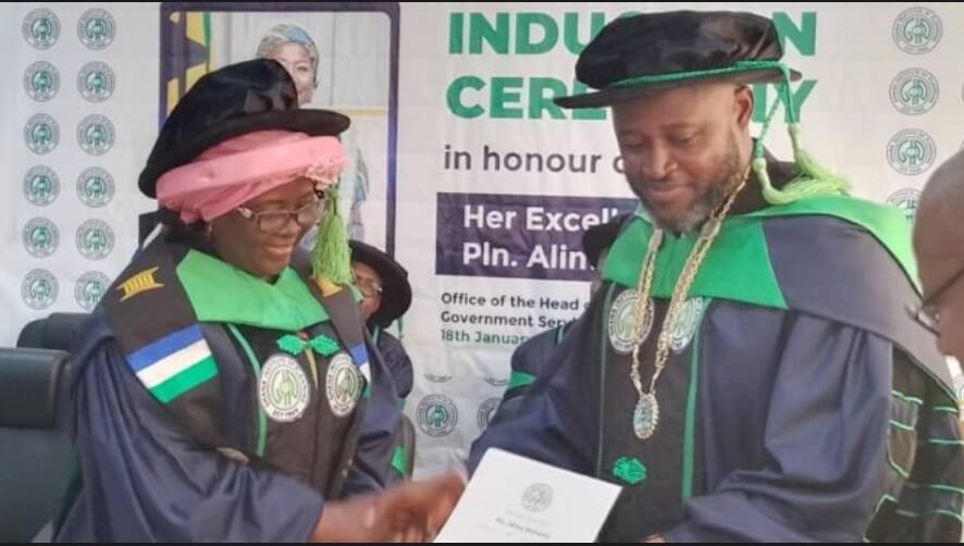 Ambassador Alima Mahama inducted Institute of Planners Fellow