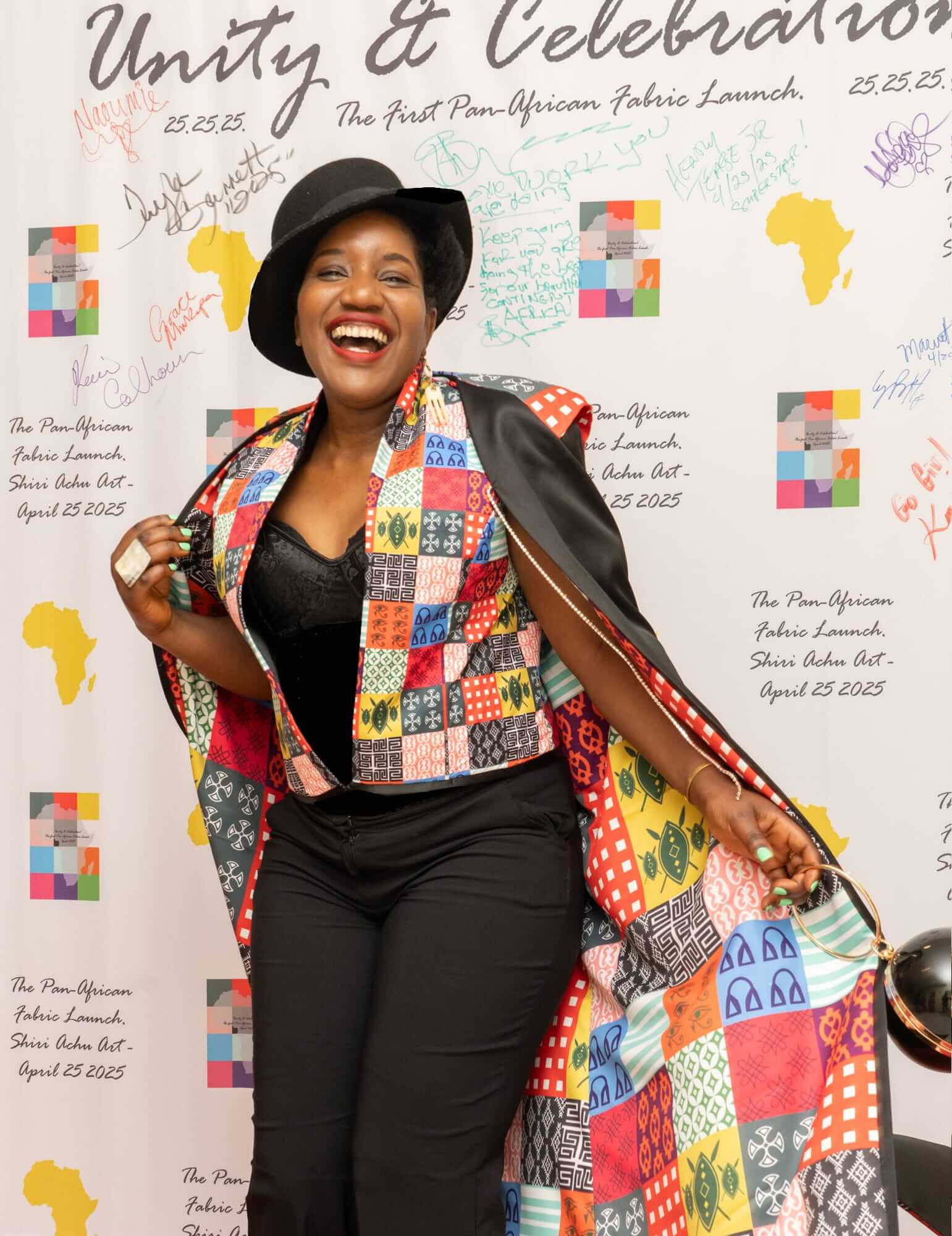 Shiri Achu launches ‘first pan-African fabric’ in D.C.
