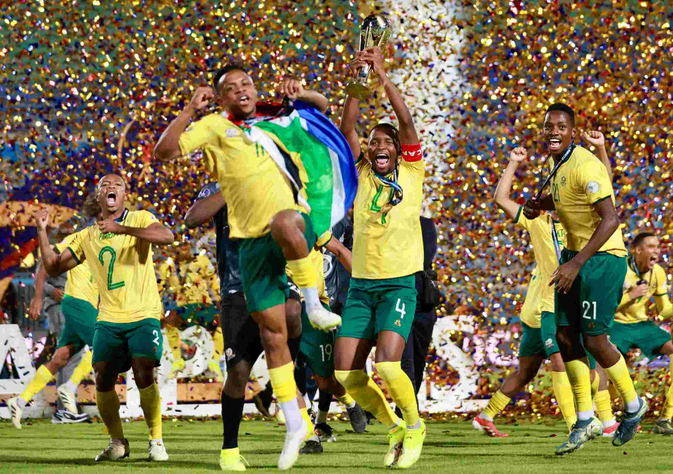 South Africa’s Amajita wins first-ever U-20 AFCON title