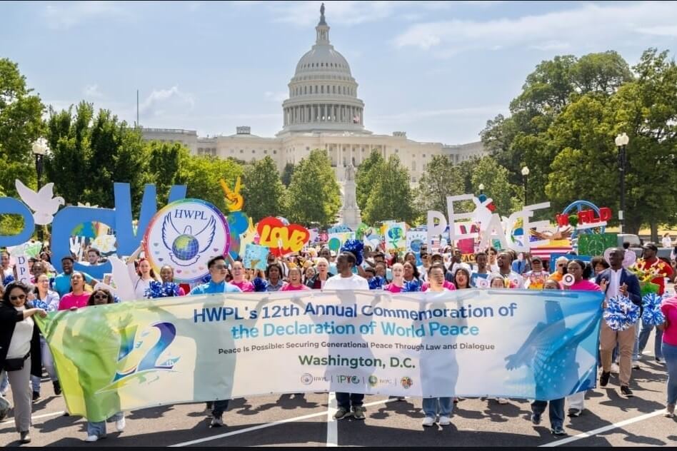 HWPL unites international leaders for 12th annual peace walk