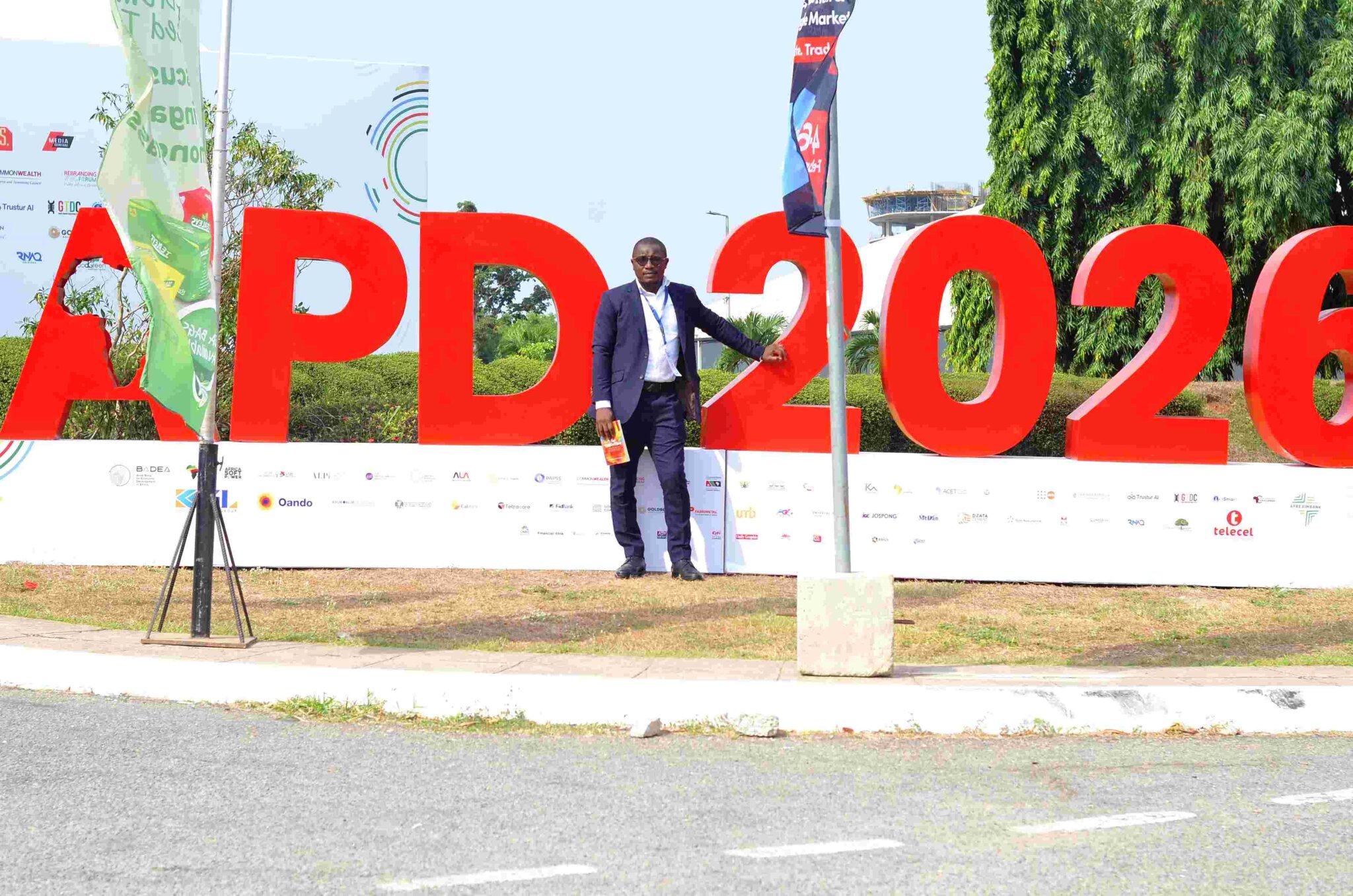 Abeeb Lekan Sodiq rep TheAfricanDream Consultancy at APD2026