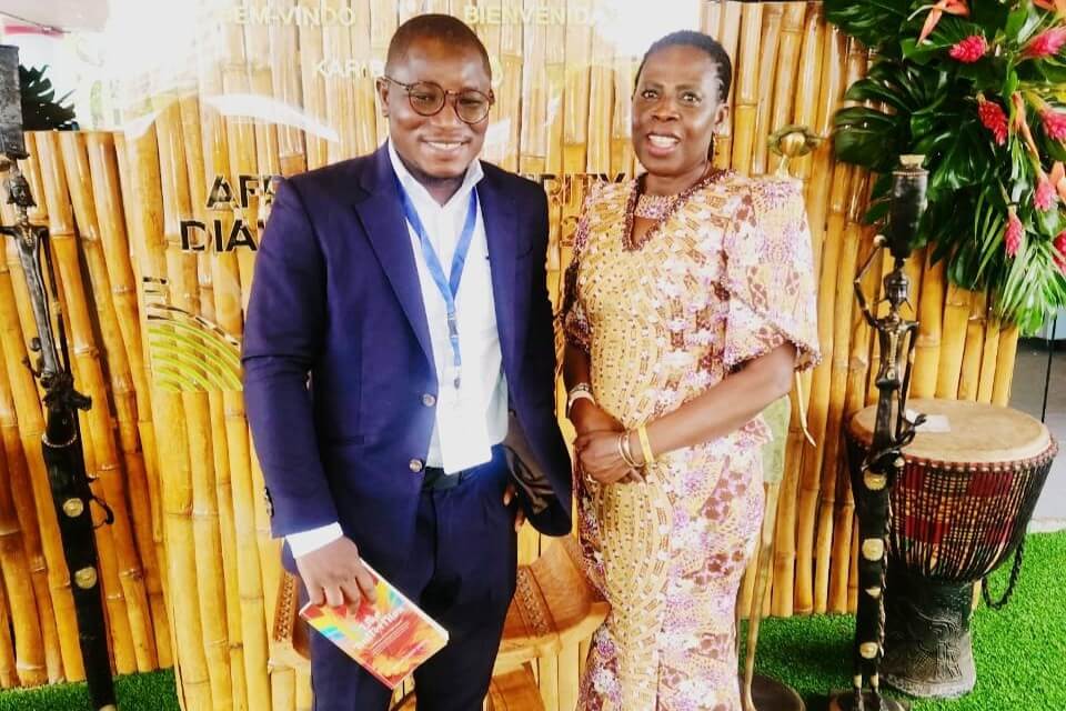 Abeeb Lekan Sodiq rep TheAfricanDream Consultancy at APD2026